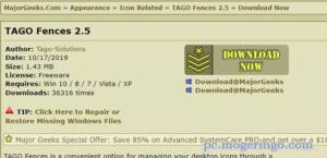 デスクトップを美しくアイコン整理できるフリーソフト 『TAGO Fences』 - PCあれこれ探索