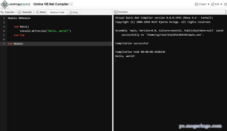 数多くの言語に対応したブラウザでプログラムを実行できるWebサービス 『codingground』 - PCあれこれ探索