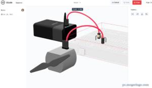 Web上で電子工作、3D空間で工作できるWebサービス 『Diode』 - PCあれこれ探索