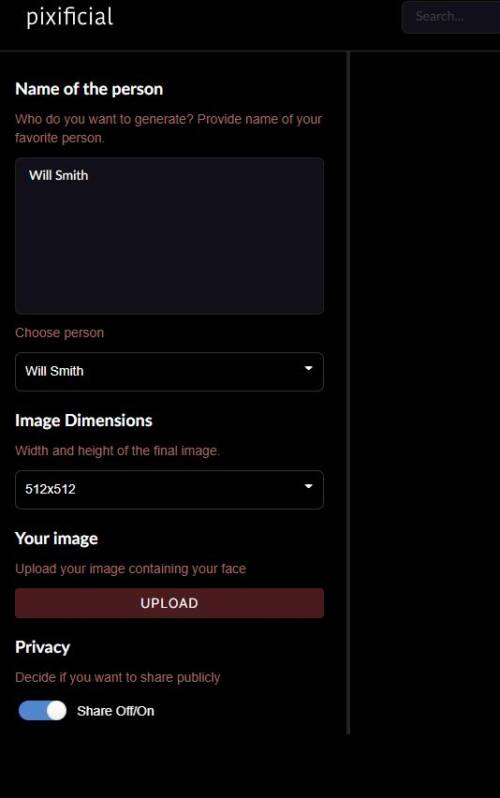 自分の顔を有名人にしてくれるAIを使ったWebサービス 『pixificial』 - PCあれこれ探索