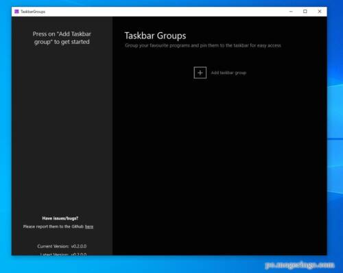 タスクバーに美しくアイコンを並べて起動できるランチャーソフト 『Taskbar Groups』 - PCあれこれ探索