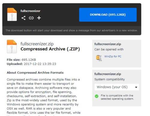フルスクリーン出来ないゲームやアプリもフルスクリーンにできるソフト 『Fullscreenizer』 - PCあれこれ探索