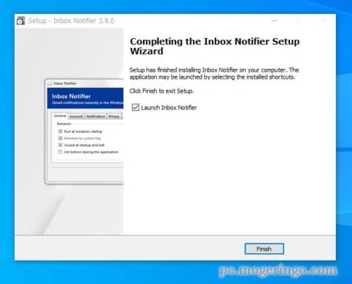 Gmailのメール受信通知を教えてくれるソフト 『Inbox-Notifier』 - PCあれこれ探索
