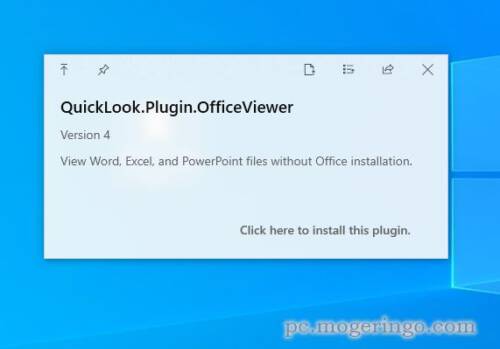 Officeや画像、PDFも対応!! サクッとプレビューできる便利過ぎるソフト 『QuickLook』 - PCあれこれ探索