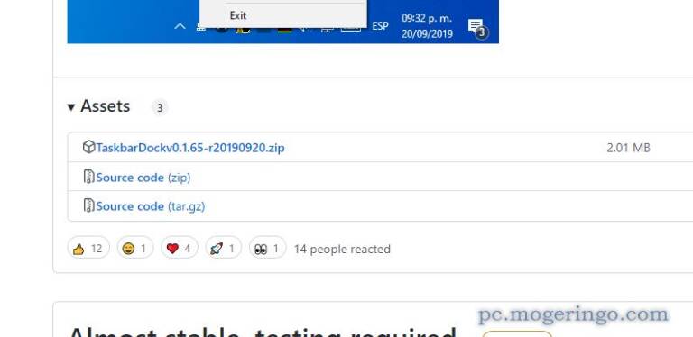 Windows10のタスクバーをカスタマイズできるソフト 『TaskbarDock』 - PCあれこれ探索