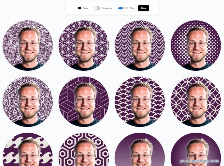 アップした写真からSNSで使えるプロフアイコンが作成できるWebサービス 『Free PFP Maker』 - PCあれこれ探索