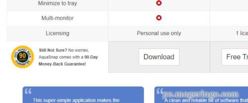 ウィンドウ操作を向上、スナップや透明化などでデスクトップ作業が捗るソフト 『AquaSnap』 - PCあれこれ探索