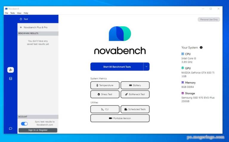 PCの速度をベンチマークで数値化、CPUやGPUで数値比較も可能なソフト 『Novabench』 - PCあれこれ探索