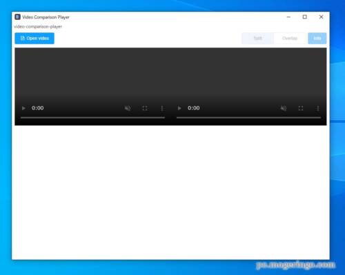 2つの動画を同時再生して画質を比較できるソフト 『Video Comparison Player』 - PCあれこれ探索