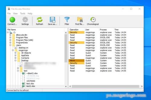 ファイル単位でユーザーやプロセスのファイル操作を確認できるソフト 『SoftPerfect File Access Monitor』 - PC ...