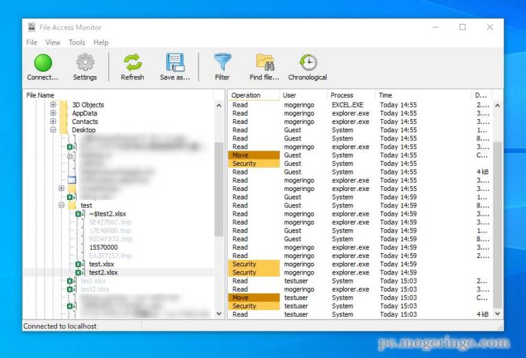 ファイル単位でユーザーやプロセスのファイル操作を確認できるソフト 『SoftPerfect File Access Monitor』 - PC ...