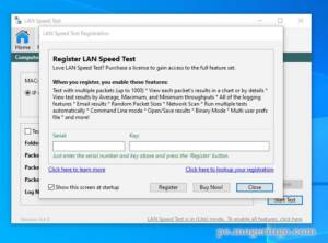 自宅や社内のLANの転送速度を計測できる無料ソフト 『LAN Speed Test』 - PCあれこれ探索