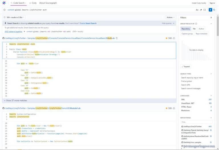 爆速検索!! ソースコード横断検索エンジンWebサービス 『Sourcegraph』 - PCあれこれ探索