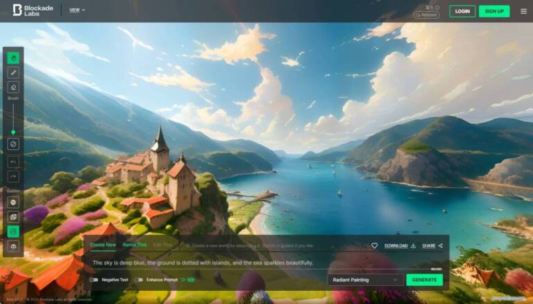 360度の風景をAIが作り出すスゴイWebサービス 『Blockade Labs Skybox』 - PCあれこれ探索