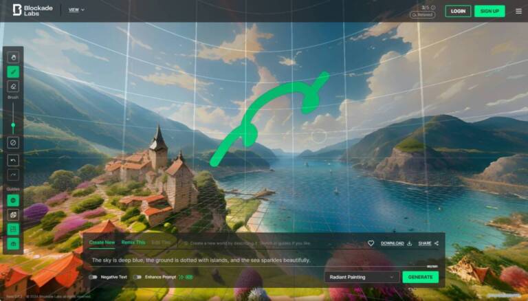 360度の風景をAIが作り出すスゴイWebサービス 『Blockade Labs Skybox』 - PCあれこれ探索