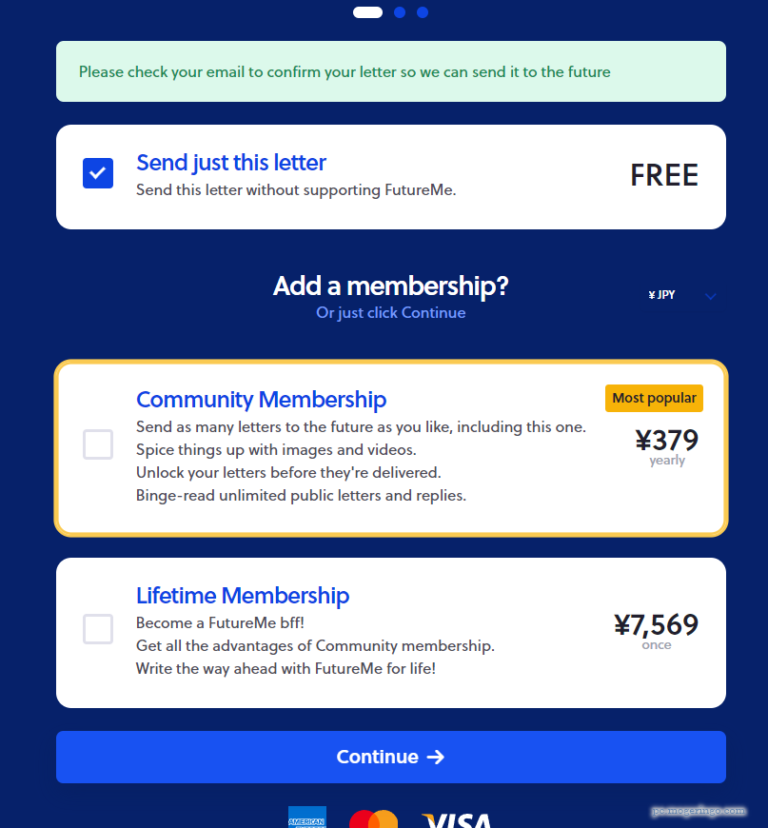 10年後の自分に手紙が送れるWebサービス 『FutureMe』 - PCあれこれ探索