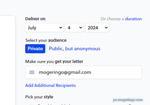 10年後の自分に手紙が送れるWebサービス 『FutureMe』 - PCあれこれ探索