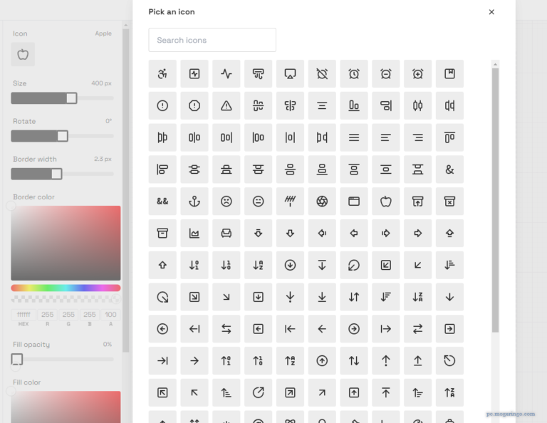 自由自在に美しいアイコン・ロゴをWeb上で生成できるWebサービス 『LogoFast』 - PCあれこれ探索