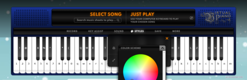 楽曲豊富!! アシスト機能付きで本格的ピアノ演奏ができるWebサービス 『Virtual Piano』 - PCあれこれ探索