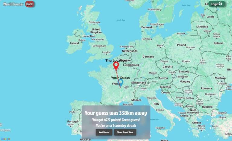 無料で遊べるGeoGuessrみたいなWebゲーム 『WorldGuessr』 - PCあれこれ探索