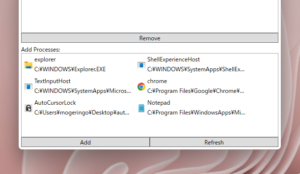 指定したアプリからマウス移動を禁止できるソフト 『AutoCursorLock』 - PCあれこれ探索